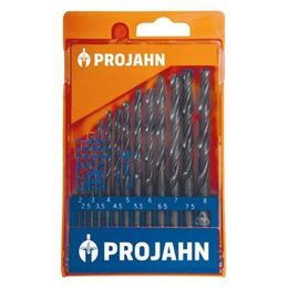 Projahn Spiralbohrer-Set, HSS-G, 13-teilig, &Oslash; 2,0-8,0 mm / 0,5 mm Schritte, in Kunststoffkassette