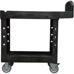Mehrzweckwagen Rubbermaid Brute, bis 227 kg, 4 Lenkrollen, B 990 x T 457 x H 844 mm, schwarz