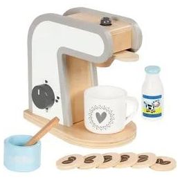 goki 51506 - Kaffeemaschine, 13-teilig, Holz, Zubeh&ouml;r f&uuml;r Kinderk&uuml;che