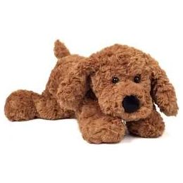 HERMANN TEDDY ORIGINAL Teddy Hermann 91974 - Schlenkerhund braun, Hund-Pl&uuml;schtier, 28 cm