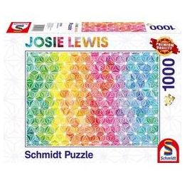 Schmidt Spiele PU1000T.J.LEWIS, Kunterbunte Dreiecke