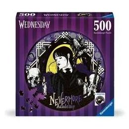 Ravensburger Erwachsenenpuzzle 500 Teile - Wednesday - Nevermore Academy