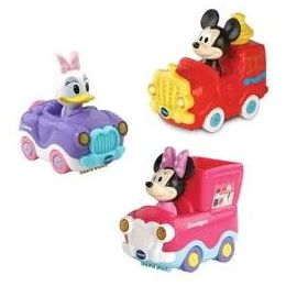 Tut Tut Baby Flitzer - Disney Set 2 (Mickys Feuerwehrauto, Minnies Eiswagen, Daisys Cabrio)