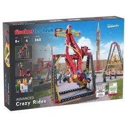 Fischertechnik 569019 - ADVANCED Crazy Rides, 4 Modelle, Freizeitpark-Baukasten,