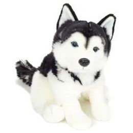 HERMANN TEDDY ORIGINAL Teddy Hermann 91976 - Husky sitzend, Hund-Pl&uuml;schtier, 30 cm