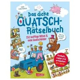 Carlsen Verlag Das dicke Quatsch-R&auml;tselbuch