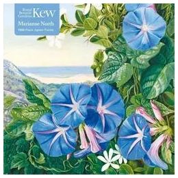 Puzzle - Marianne North, Natal Pflaume und blaue Prunkwinden