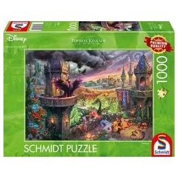Schmidt Spiele Puzzle Thomas Kinkade, Disney, Maleficent 1.000 Teile