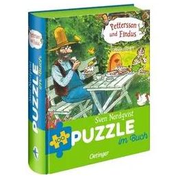Oetinger Pettersson und Findus. Puzzle im Buch. 100 Teile