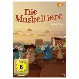 Die Muskeltiere Folge 1-22 [2 DVDs]