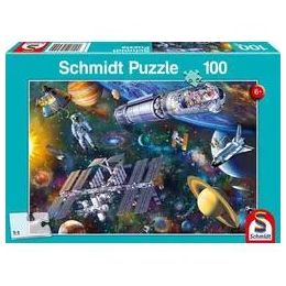 Schmidt Spiele Weltraumspa&szlig;, 100 Teile, Kinderpuzzle