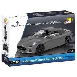Cobi 24506 - Maserati Granturismo Folgore, Ma&szlig;stab 1:35, Klemmbausteine, Bausatz