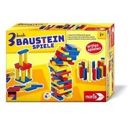 Noris 3 bunte Bausteinspiele
