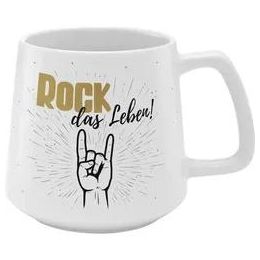 Sheepworld GRUSS & CO Tasse konisch "Rock das Leben!"