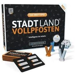 DENKRIESEN - STADT LAND VOLLPFOSTEN&reg; Brettspiel - "Intelligenz ist relativ."