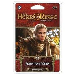 Asmodee Herr der Ringe Das Kartenspiel - Elben von L&oacute;rien Starterdeck DE