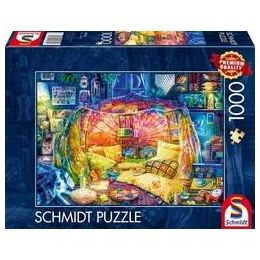Schmidt Spiele Gem&uuml;tliche H&ouml;hle, Puzzle 1.000 Teile