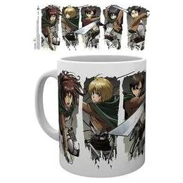 Gb Eye ATTACK ON TITAN Character Montage Tasse