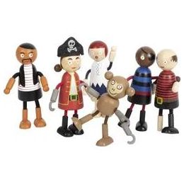 Small Foot Biegepuppen Piraten Figuren