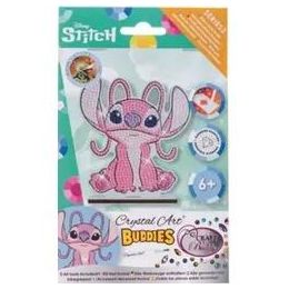 CRAFT Buddy CAFGR-DNY019 - Crystal Art Buddies, Stitch Angel Disney Series 2, Figur 11cm, Kristallkunst-Bastelset