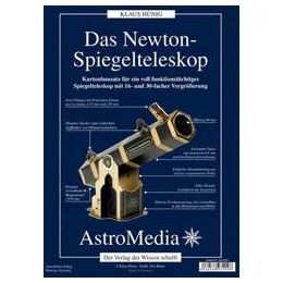 Das Newton-Spiegelteleskop, Kartonbausatz