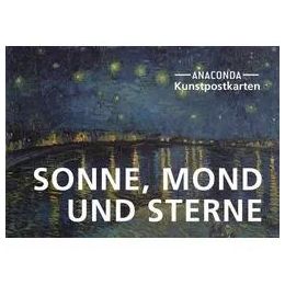 Postkarten-Set Sonne, Mond und Sterne