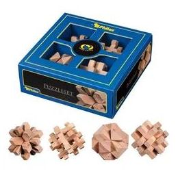 Philos Puzzleset Nummer Eins, Buche, 4 Puzzlespiele