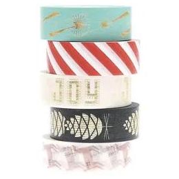 Rico Design Tape Set I love Christmas, , 5 Stk, 1,5cm x 10m