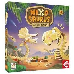 Game Factory 646094 - Mixosaurus, lustiges Geschicklichkeitsspiel f&uuml;r Kinder und Erwachsene ab 7 Jahren