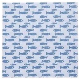 Rico Design Servietten, Fische, Blau
