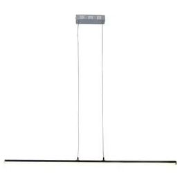 N&auml;ve N&Auml;VE LED Pendelleuchte "Beam", grau (chromfarben), 1, H: 1,2cm, Leuchten, LED H&auml;ngelampe, dimmbar, incl. Trafo, LED Pendelleuchte