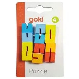 goki HS012 - Pocket Puzzle, Holz, L&auml;nge: 14,5 cm