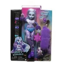 MONSTER HIGH Monster-High-Puppe, Abbey Bominable Yeti-Modepuppe mit Accessoires