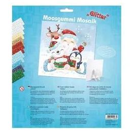 URSUS Moosgummi-Mosaik "Glitter - Santas Schlitten"