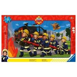 Ravensburger Kinderpuzzle 15 Teile - Feuerwehrmann Sam - Unsere Retter im Einsatz