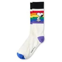 Snoopy Socken Rainbow Stripes, 42-46