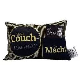 Geschenk-Kissen mit Karte, Meine Couch, meine Regeln
