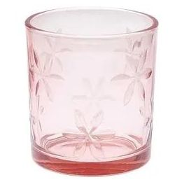 Rico Design Glaswindlicht Kirschbl&uuml;te, klein, transparent-rosa