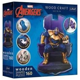 Trefl Holz Puzzle 160 Marvel Avengers - Thanos auf dem Thron