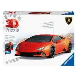 Ravensburger 3D Puzzle 108 Teile - Lamborghini Hurac&aacute;n EVO - Arancio