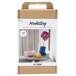 Creativ Company DIY Sets Modellieren Kreativ Set Modellieren, Vase und Schale, Kreativ Box