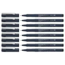 Schneider Fineliner Pictus Strichst&auml;rken 0,05 - 0,9 mm, 8er Set