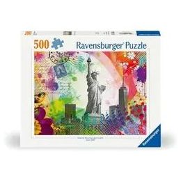 Ravensburger Erwachsenenpuzzle 500 Teile - Postkarte aus New York