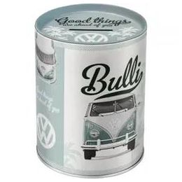 Spardose Volkswagen Bully, retro-Design, Durchmesser ca. 10 cm, H&ouml;he ca. 12 cm