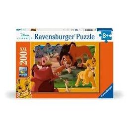 Ravensburger Kinderpuzzle 200 XXL Teile - Disney Der K&ouml;nig der L&ouml;wen - Hakuna Matata