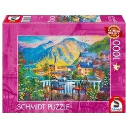 Schmidt Spiele Malerisches Hallstatt, Puzzle 1.000 Teile