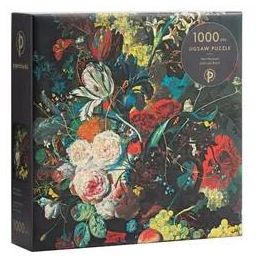 Van Huysum 1000 Piece Jigsaw Puzzle by Paperblanks (Still Life Burst)