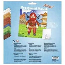URSUS Moosgummi-Mosaik "Glitter - Ninja-K&auml;mpfer"
