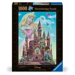 Ravensburger Erwachsenenpuzzle 1000 Teile - Disney Prinzessinnen - Disney Castles: Aurora