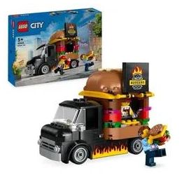 Lego City 60404 Burger-Truck, Set mit Spielzeug-Auto f&uuml;r Kinder ab 5 Jahren